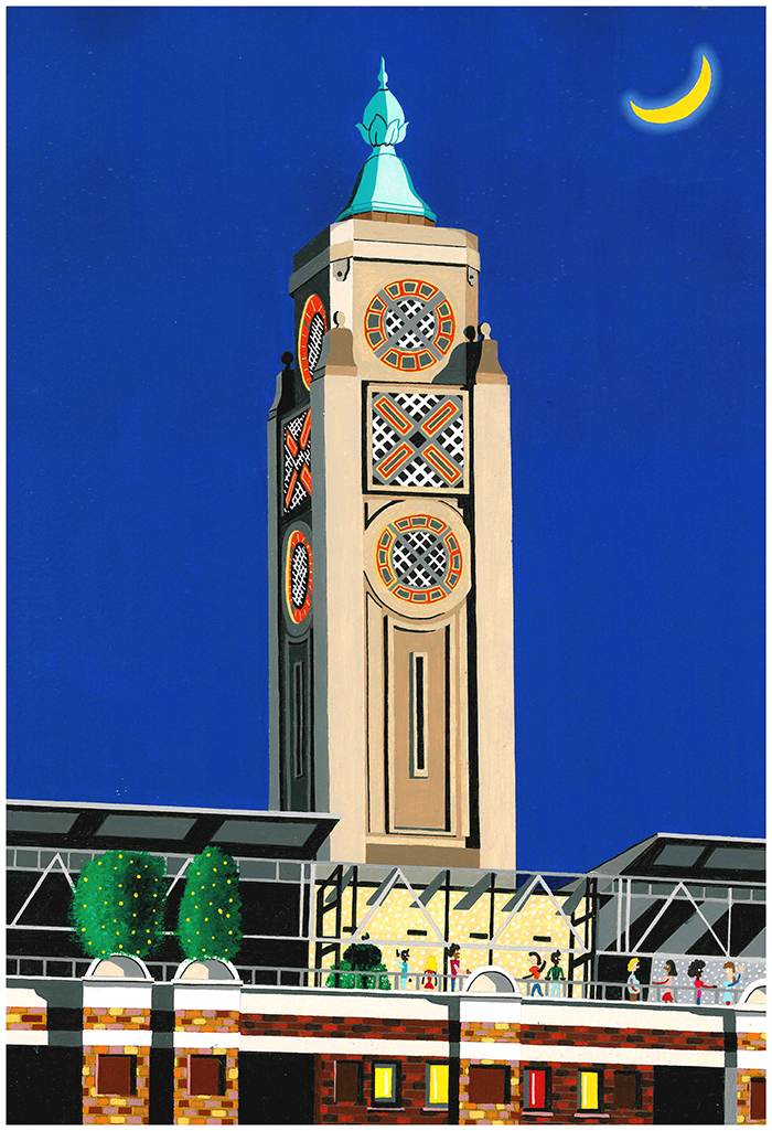 Oxo Tower Logo Oxo Tower (neon & Aluminium) — Michael Wallner